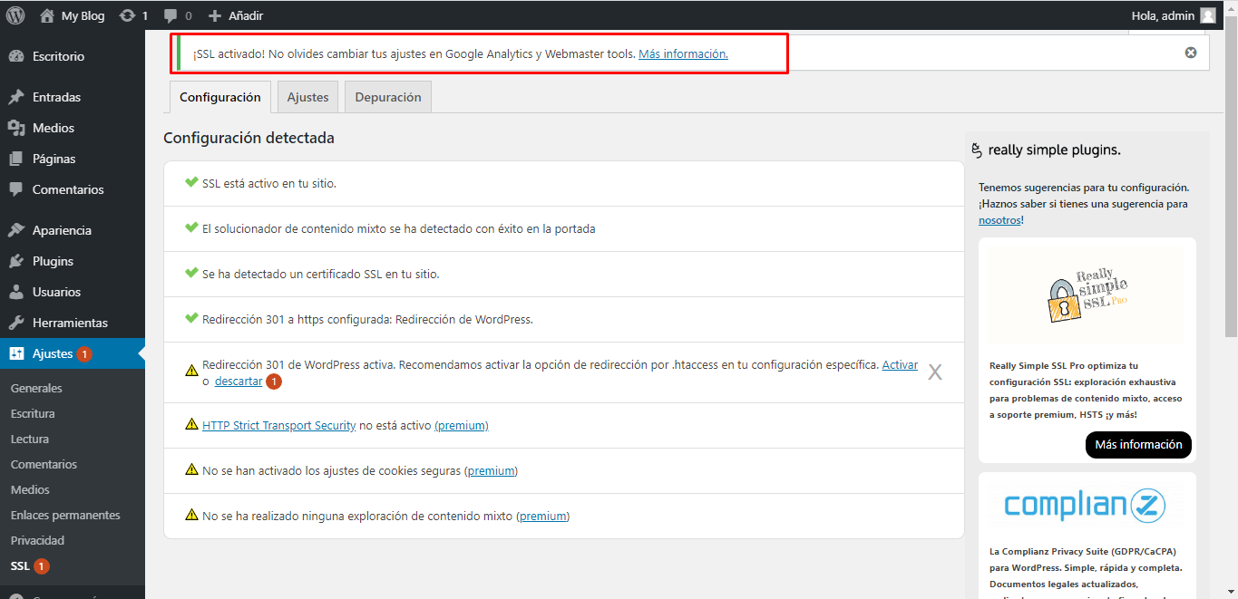 Configurar certificado SSL (HTTPS) en Wordpress - NeboxHost - Blog